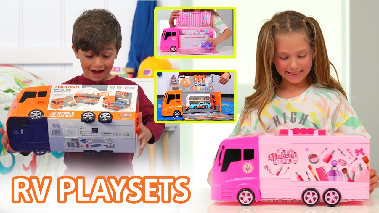 Mobile RV Car Playset Recreational vehicle playset only by World Tech ...