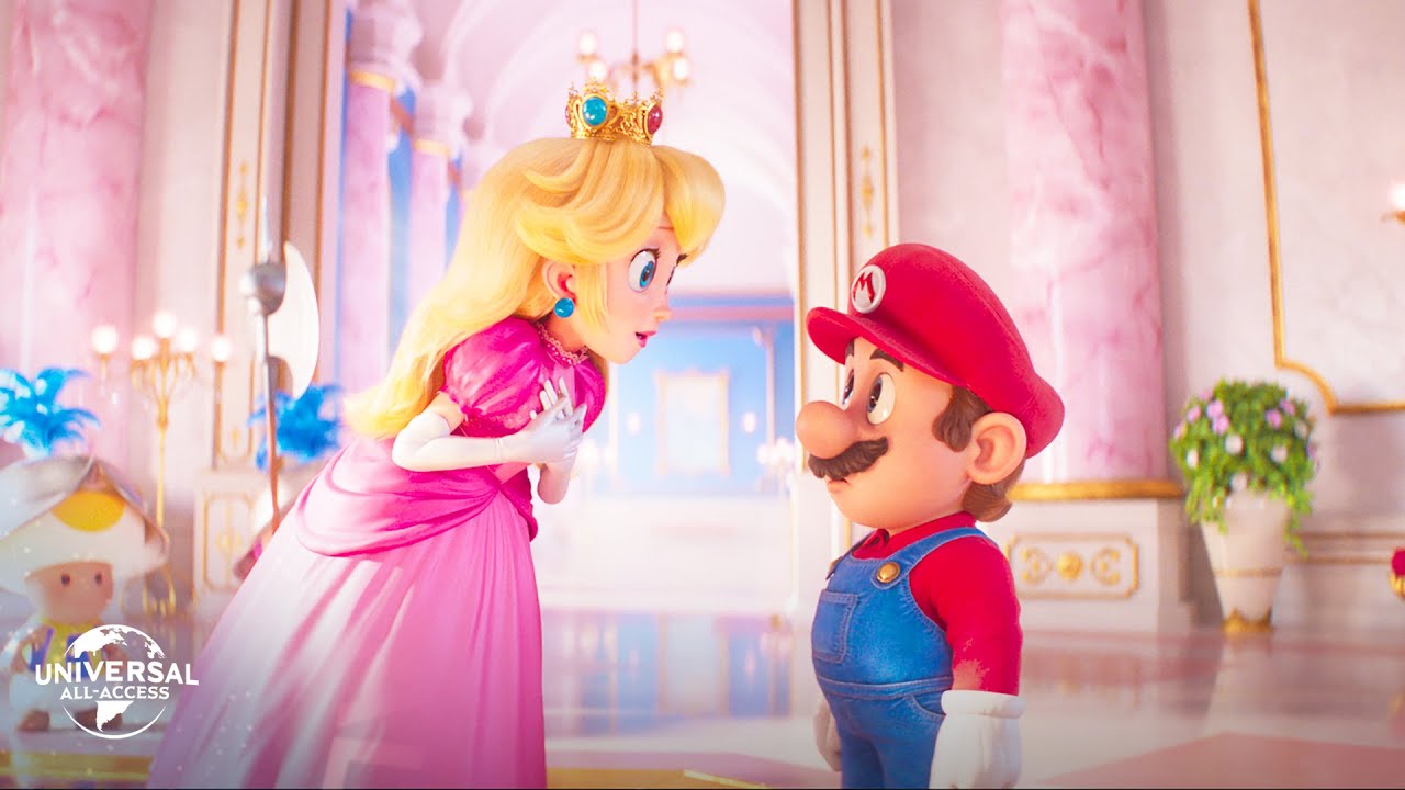 The Super Mario Bros Movie | Meeting Princess Peach | Extended Preview ...