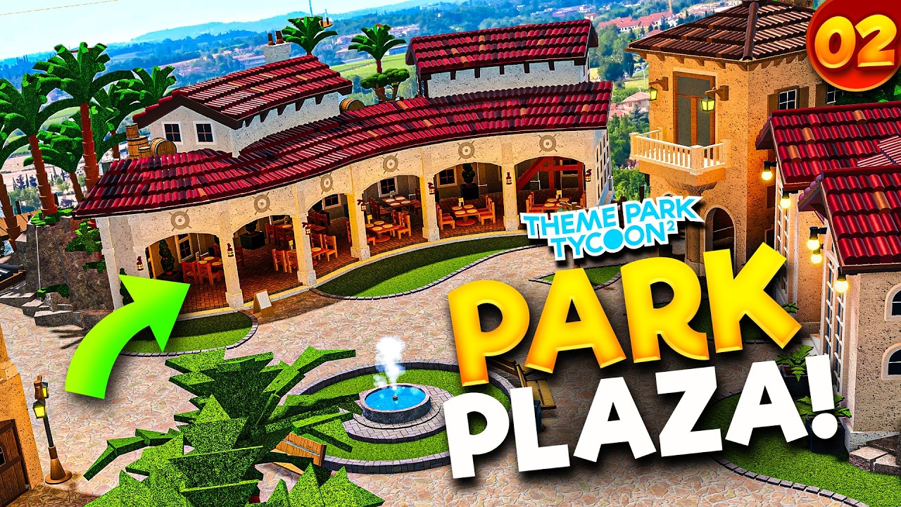 Building My Theme Park's ENTRANCE! | Realm of Rides • #2 - YouTube