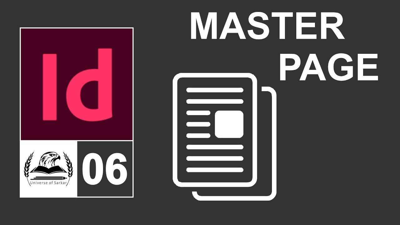 Adobe InDesign for Beginners | Master Pages in InDesign | InDesign in ...