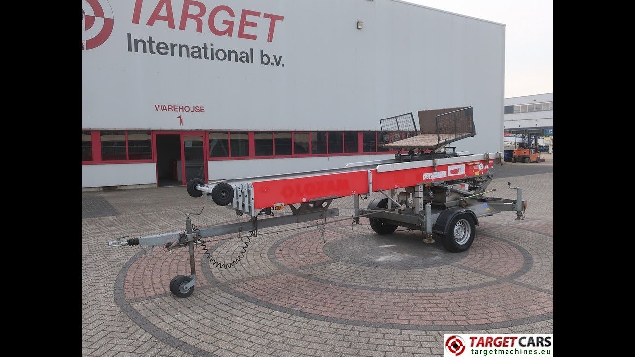 780446 PAUS ASA 25WH BIG EASY TOWABLE MATERIAL LADDER LIFT 2500CM 2016 ...