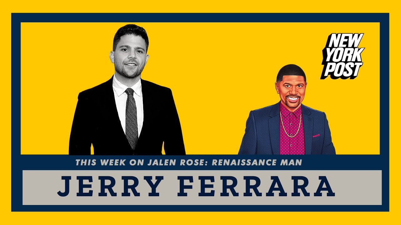 Jerry Ferrara on his top five NY athletes, reinventing his career after ...