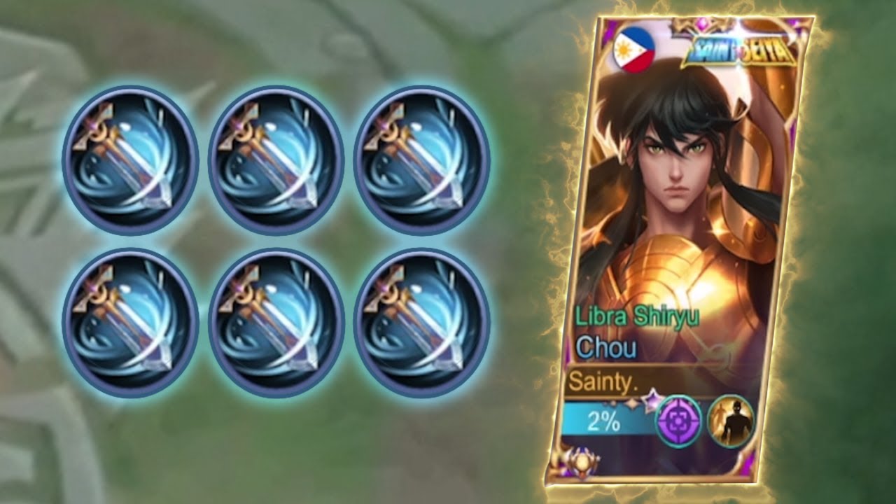 SAINTY NAG CHOU AT 6 WINDTALKER BUILD SA MOBILE LEGENDS | MLBB - YouTube