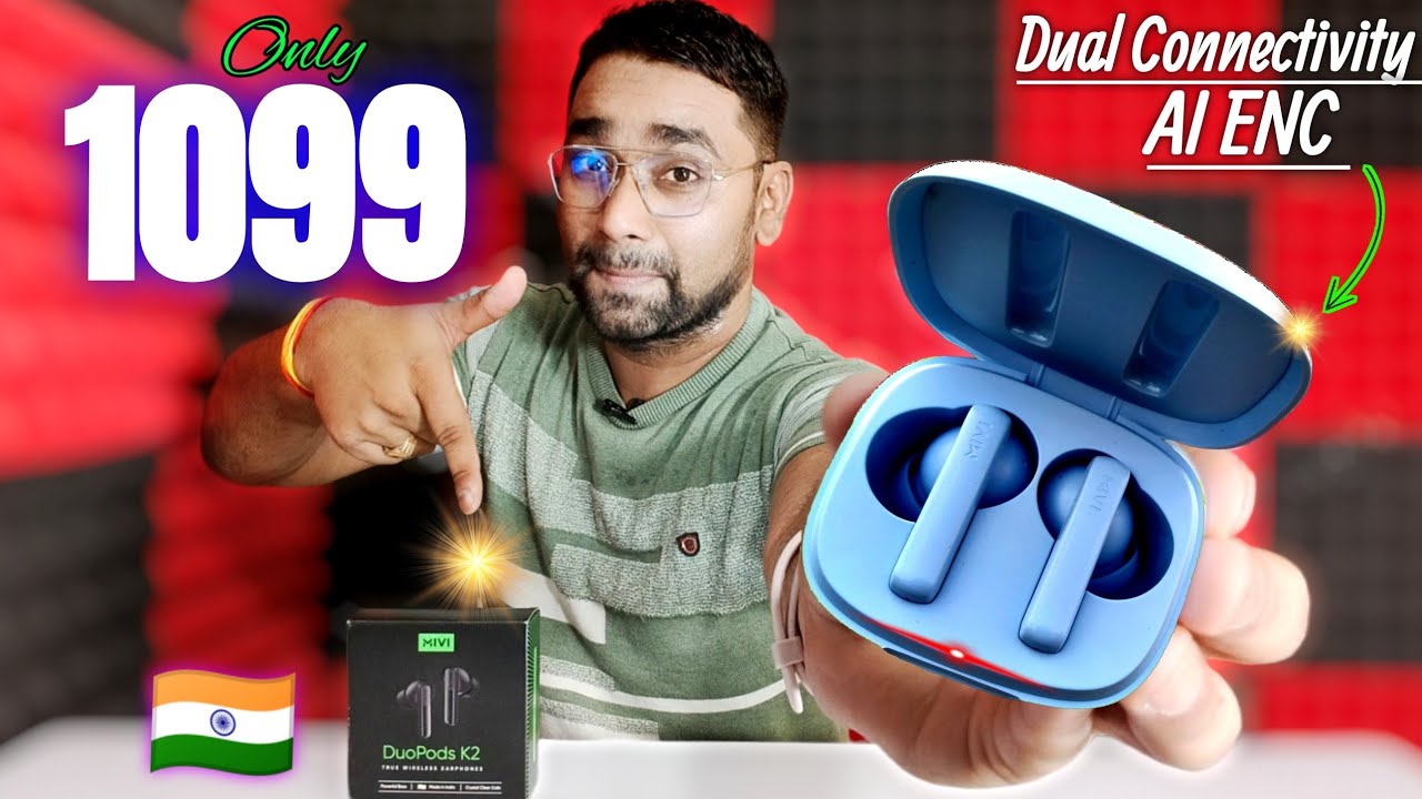 Best TWS For Calling, Music & Gaming Rs. 1199 Only | MIVI DuoPods K2 Review | Atul Tech Bazaar ...