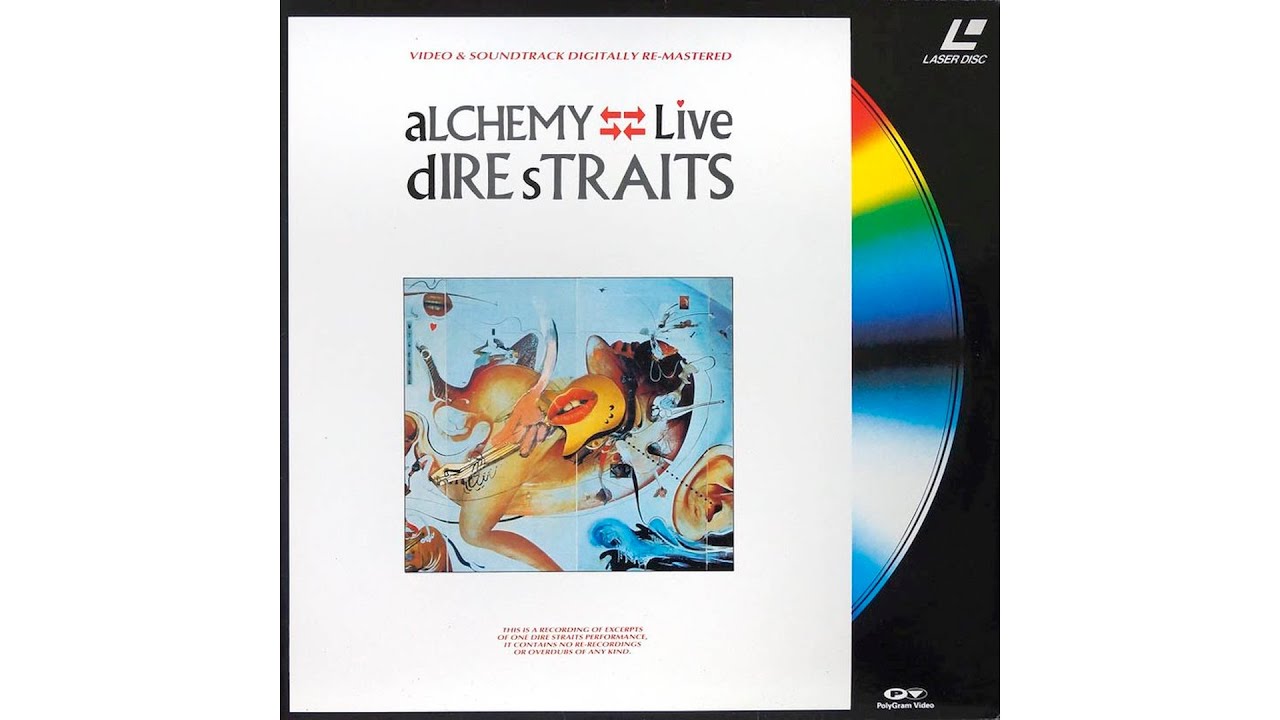 Opening to Alchemy: Dire Straits Live (US Laserdisc, Early 1990's ...