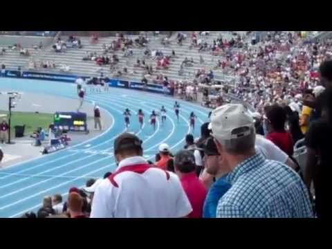 LSU's Kimberlyn Duncan (22.24) Crowned 2011 NCAA 200M Champion - YouTube