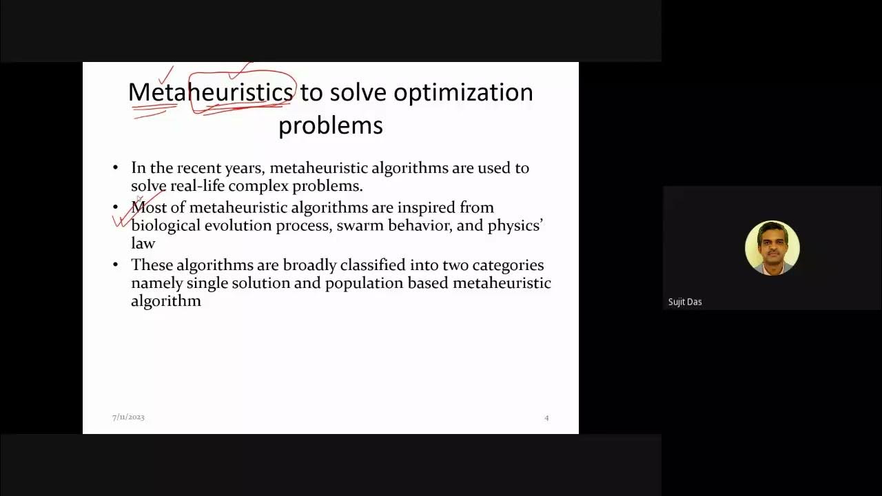 Meta heuristics and Machine Learning - YouTube