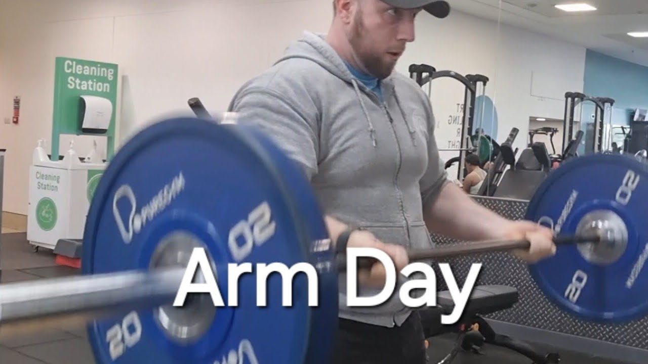 Arm Workout for size and mass! #gym #mass - YouTube