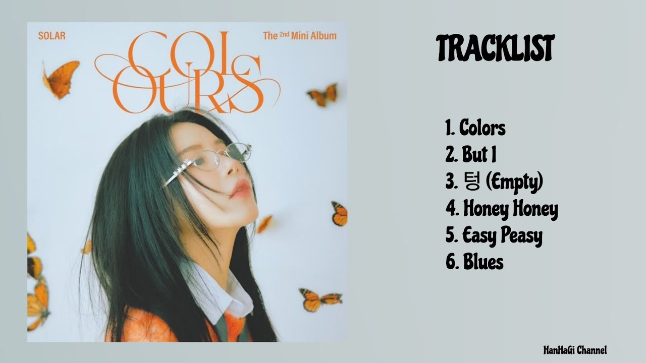 [FULL ALBUM] Solar (솔라) - 2nd Mini Album "COLOURS" [Audio] - YouTube