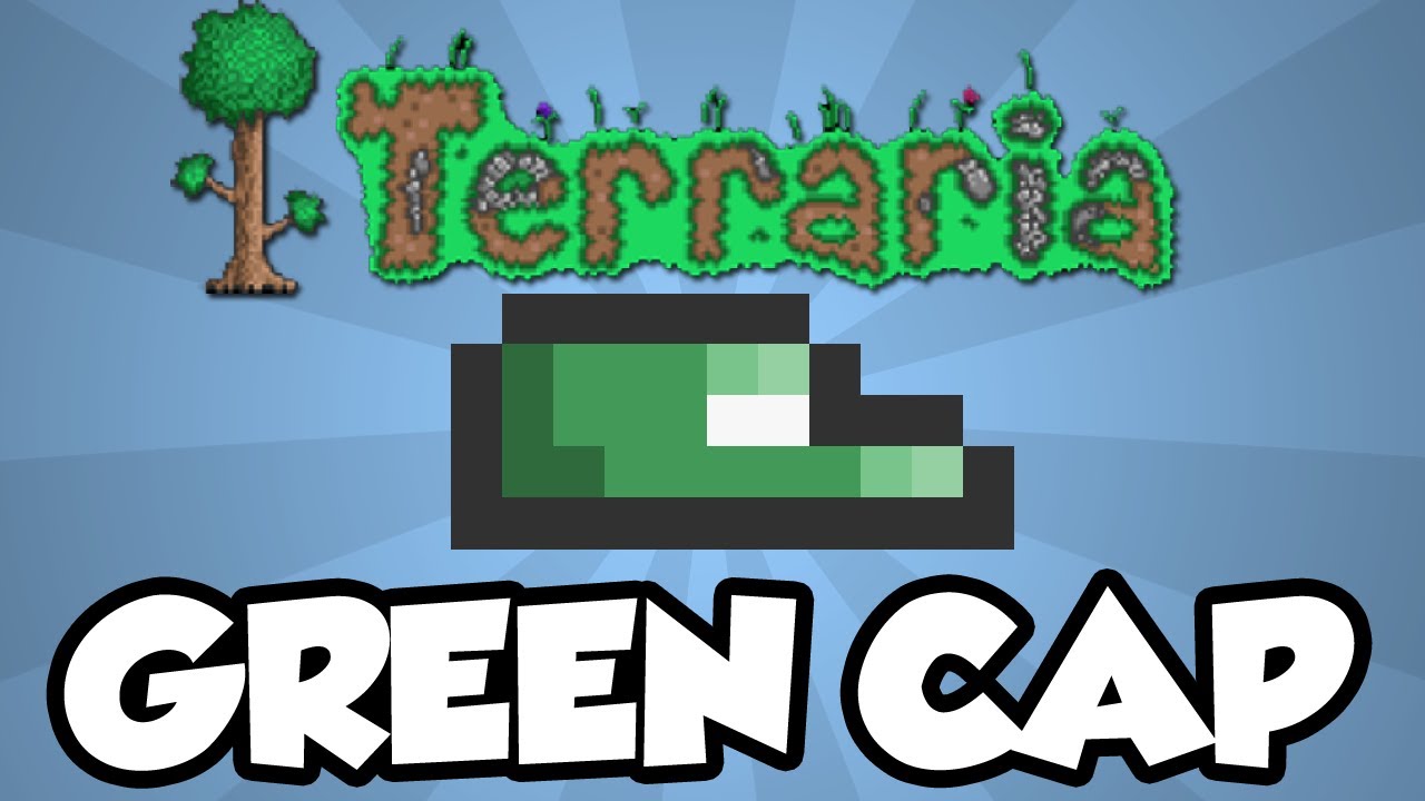 Terraria 1.2 Easter Egg - Green Cap Vanity Item! Hidden Item! (New ...