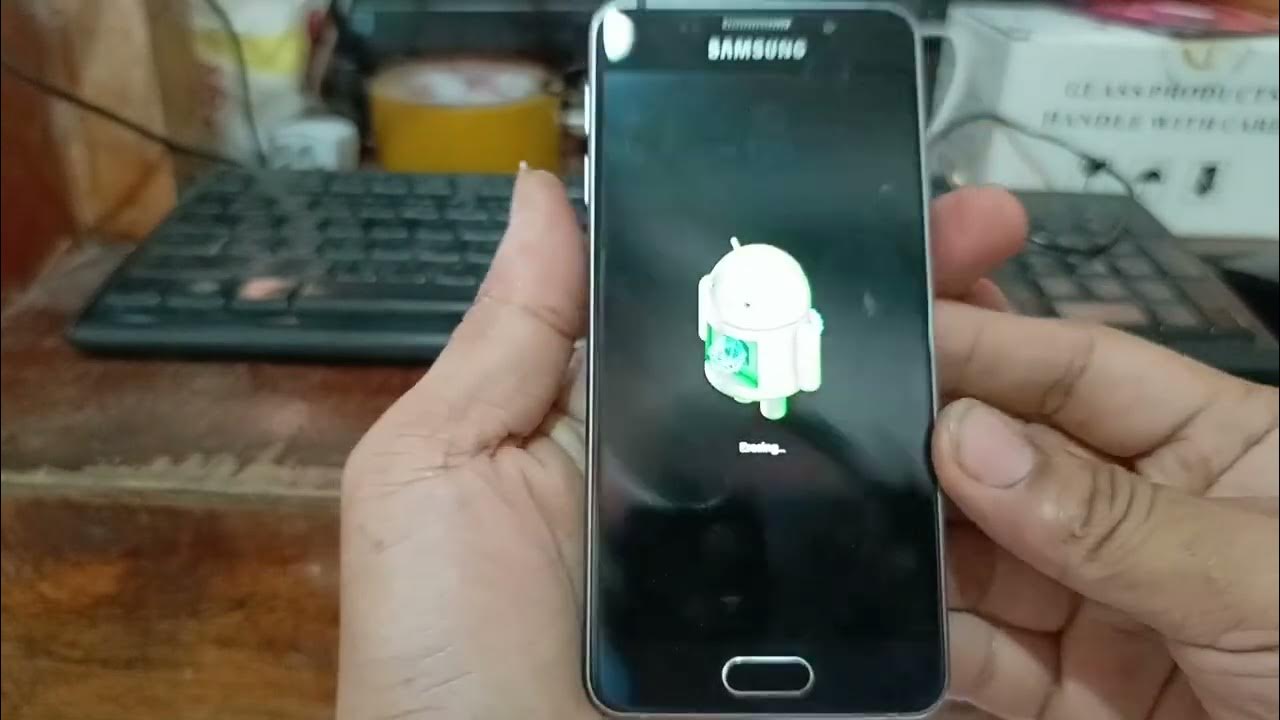 How to Reformat or Reset Samsung Galaxy a3 2016 step by step - YouTube