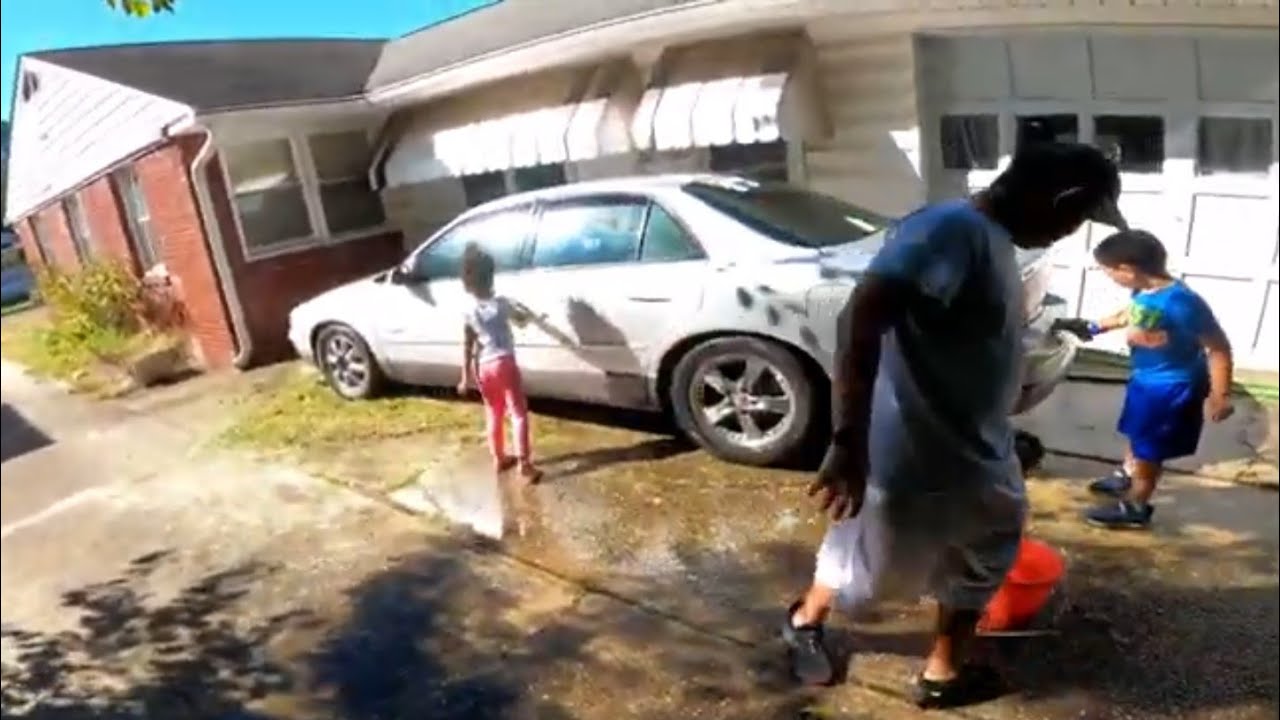 BUICK GS car wash FAIL with the KIDS🤣we did it tho💪 - YouTube