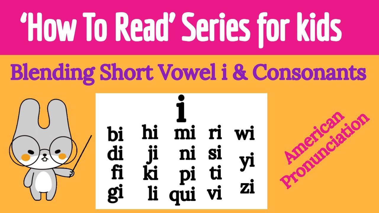Learn to Read Letter Blending i & b,d,f,g,h... - Preschool Reading ...