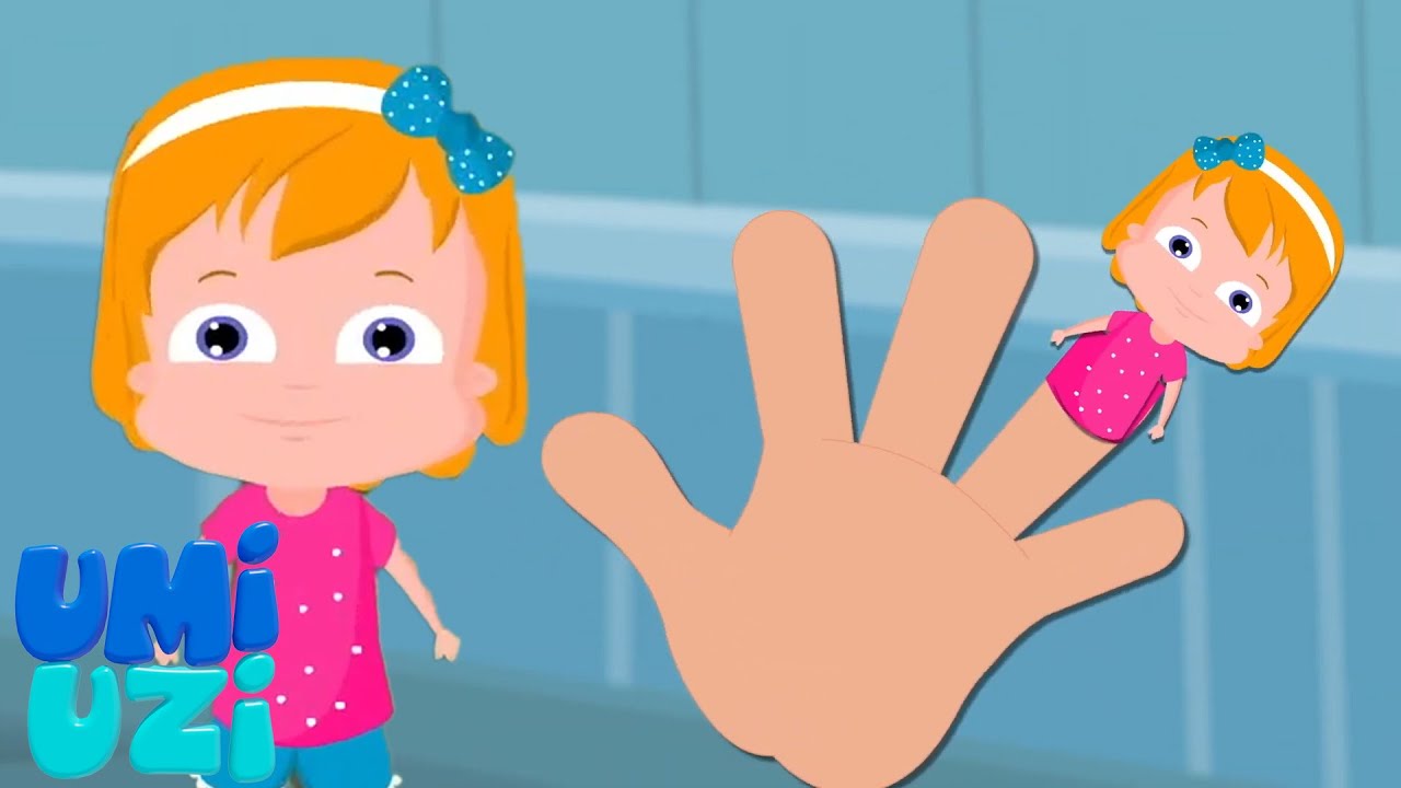 Семья пальцев детсадовское стихотворение для младенцев от Umi Uzi - YouTube