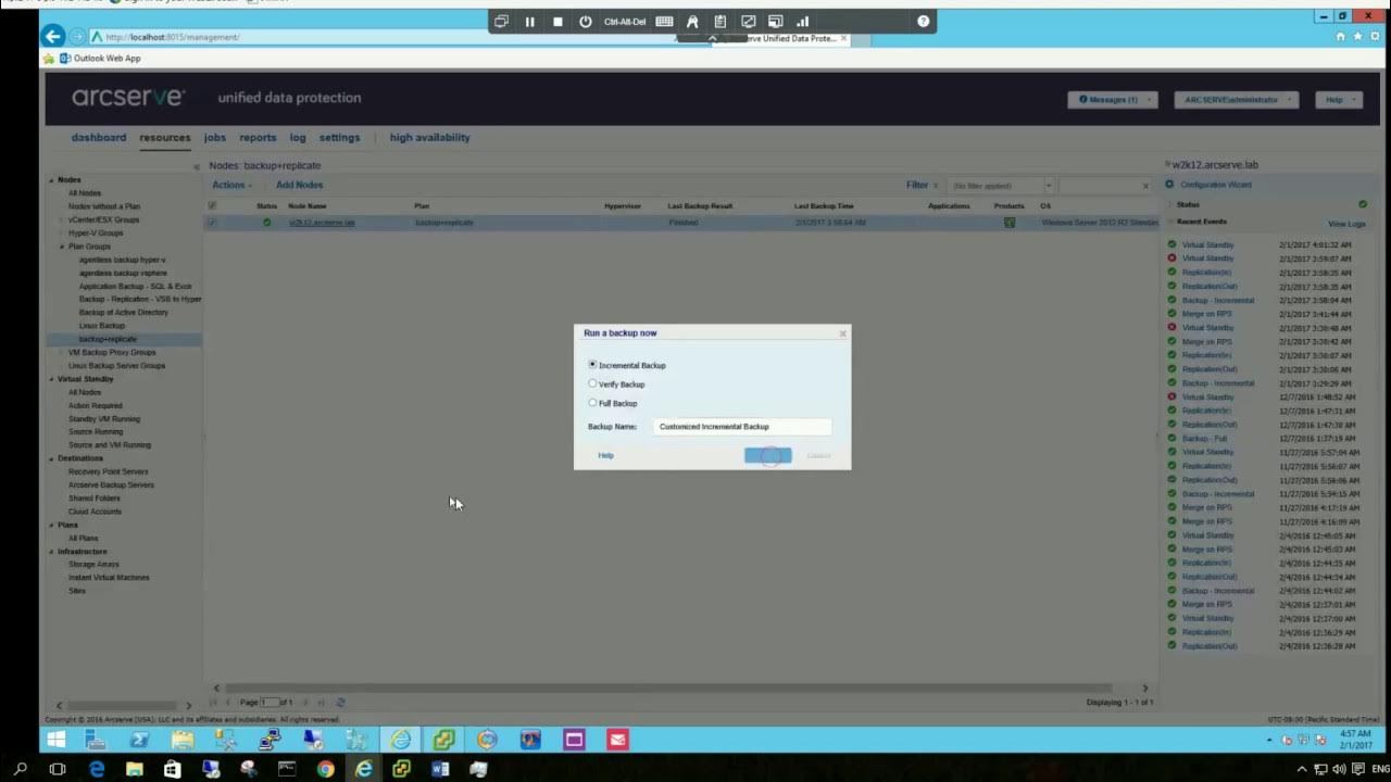 How to: Backup and Replicate Virtual or Physical Machine with arcserve UDP - YouTube