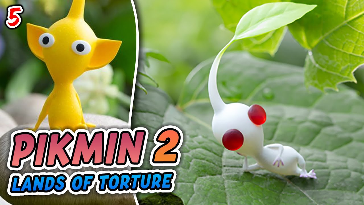 PIKMIN BLANCOS | PIKMIN 2 LANDS OF TORTURE #5 | Gameplay Español - YouTube