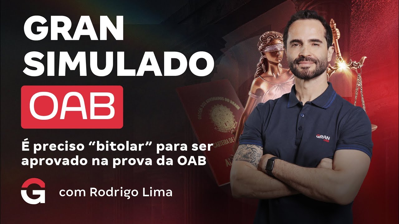 Gran Simulado OAB: É preciso “BITOLAR” para ser aprovado na prova da ...