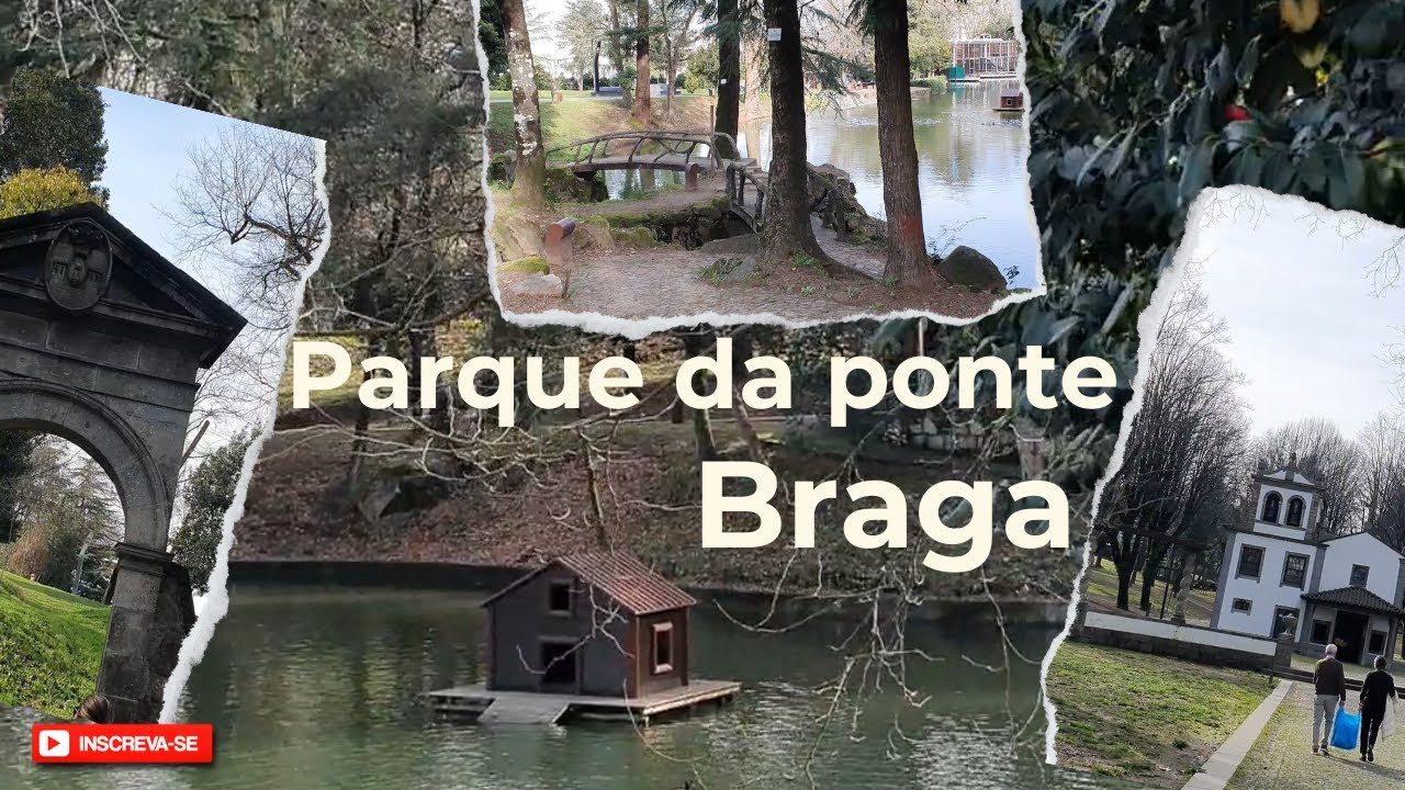 Parque da Ponte - Paraíso no centro de Braga - YouTube