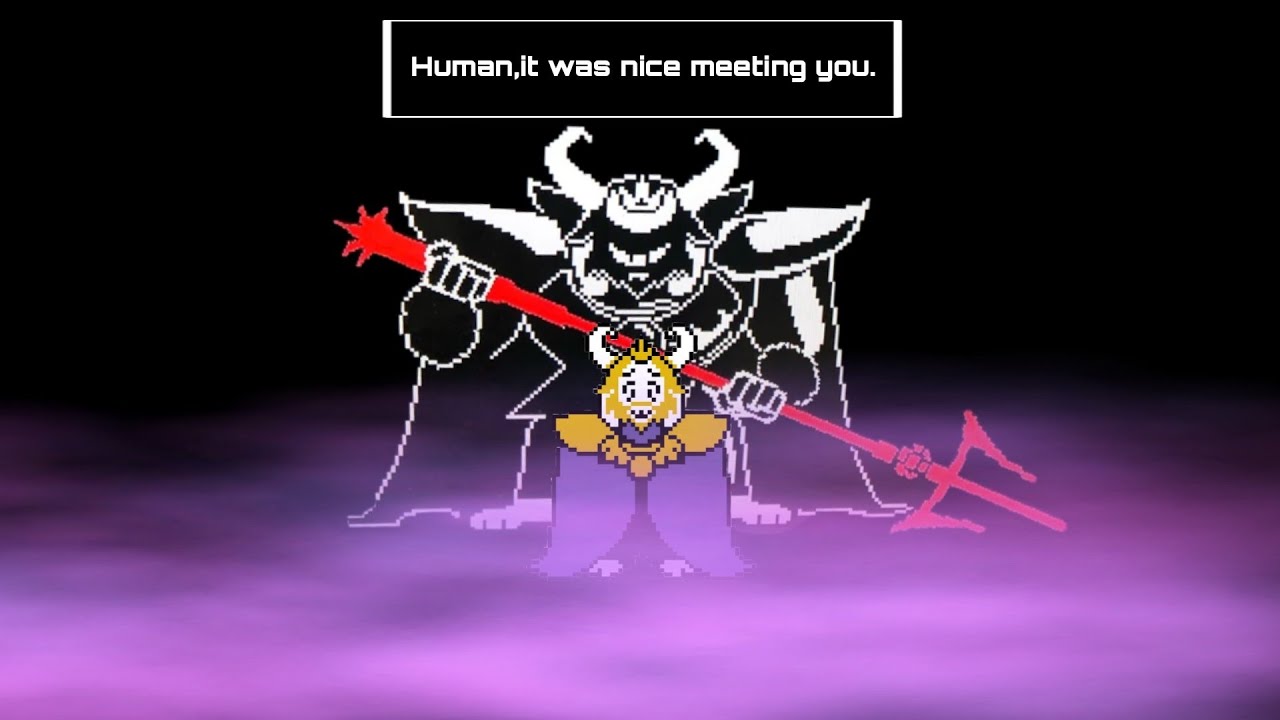 UNDERTALE: ASGORE (normal run) - YouTube