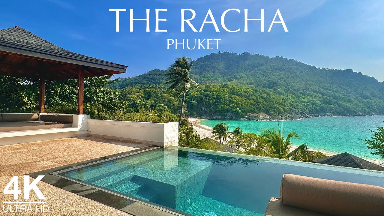 [Phuket Thailand] The Racha One of the best beautiful beach resort hotel in Phuket (4K UHD ...