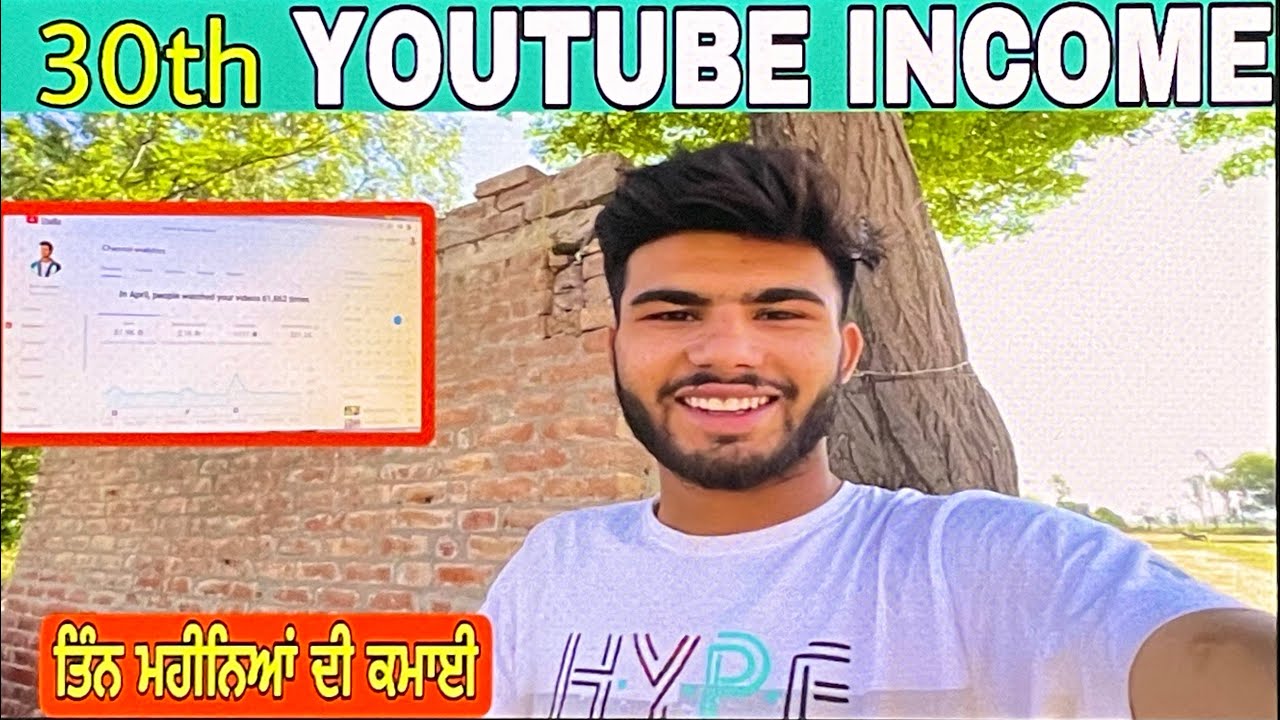 Showing My YOUTUBE INCOME | 💵 How many Dollors | The Amrit Brar - YouTube