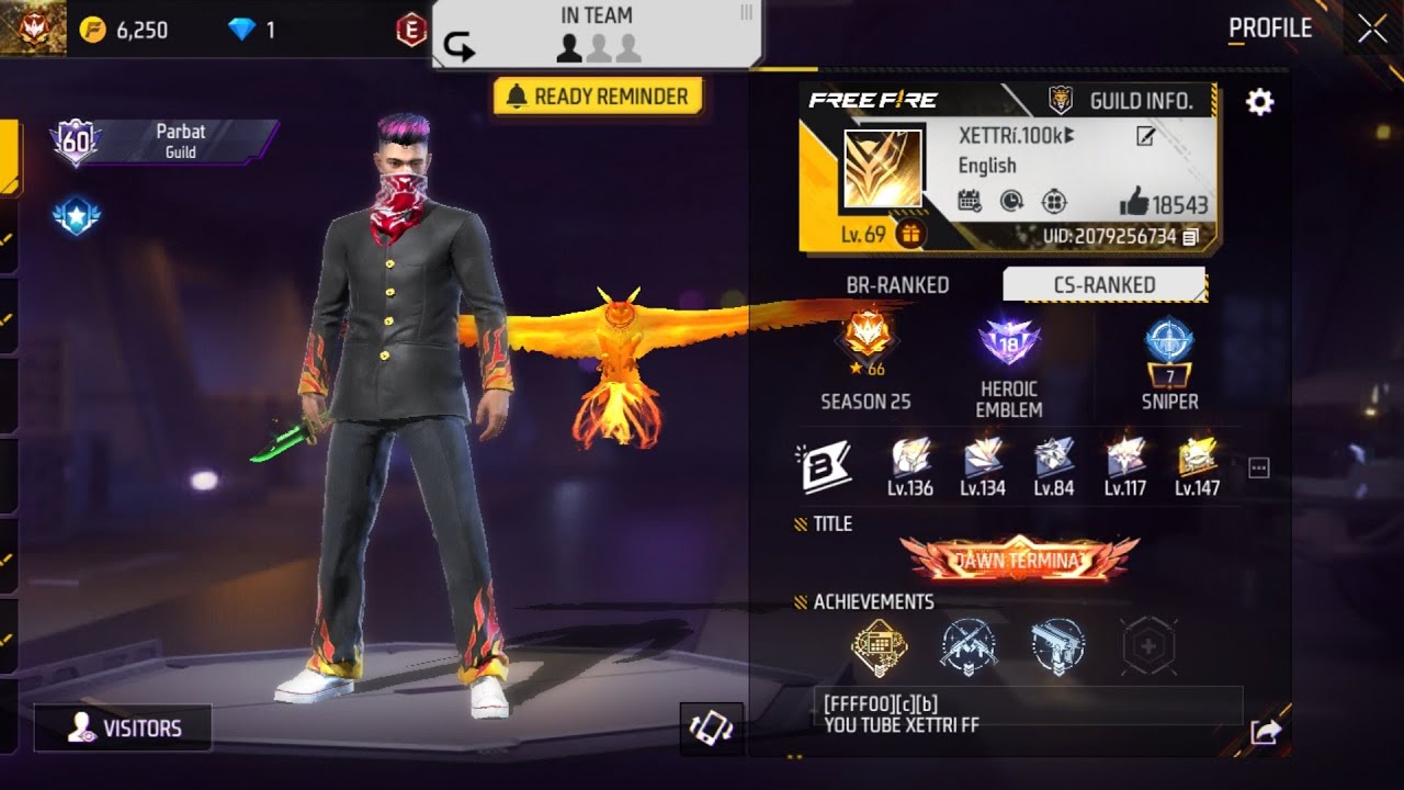 NEW RANK PUSH TO TOP 1 GRANDMASTER LOBBY 😮 XETTRI100K IS LIVE 🔥# ...