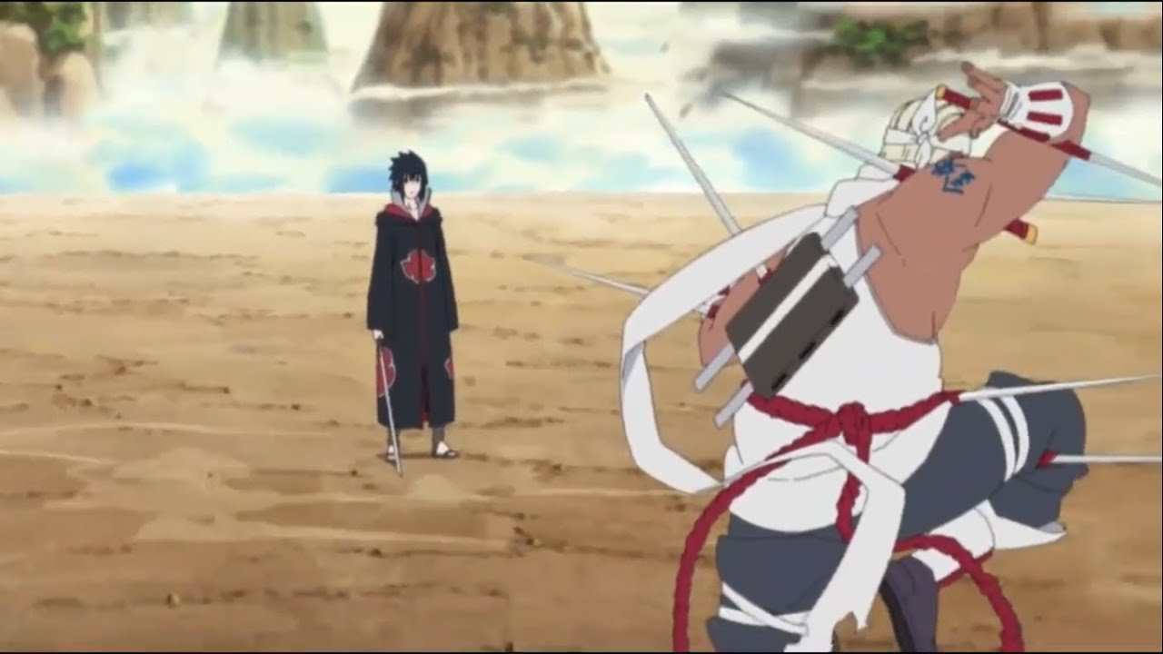 Killer Bee vs sasuke | Killer bee Almost Killed Sasuke Uchiha | sasuke ...