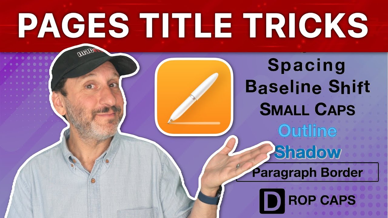 10 Title Design Tricks for Pages - YouTube