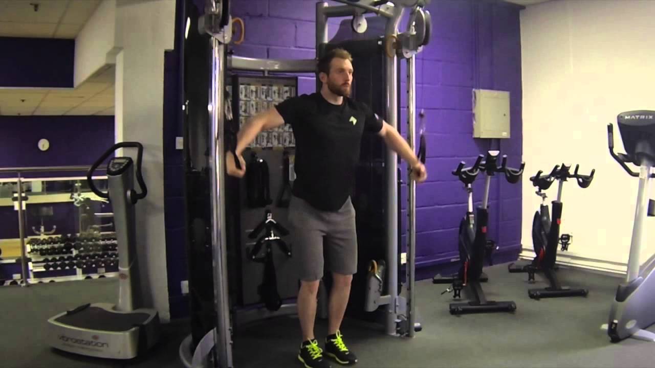 Cable Iron Cross - YouTube