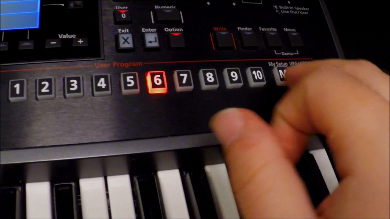 Roland E-A7 / USB Sound Set Kullanım Detayları - YouTube