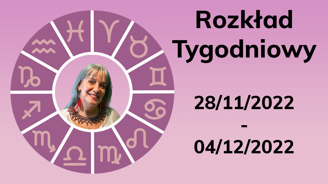 Rozkład tygodniowy 28/11/22 - 04/12/22 - YouTube