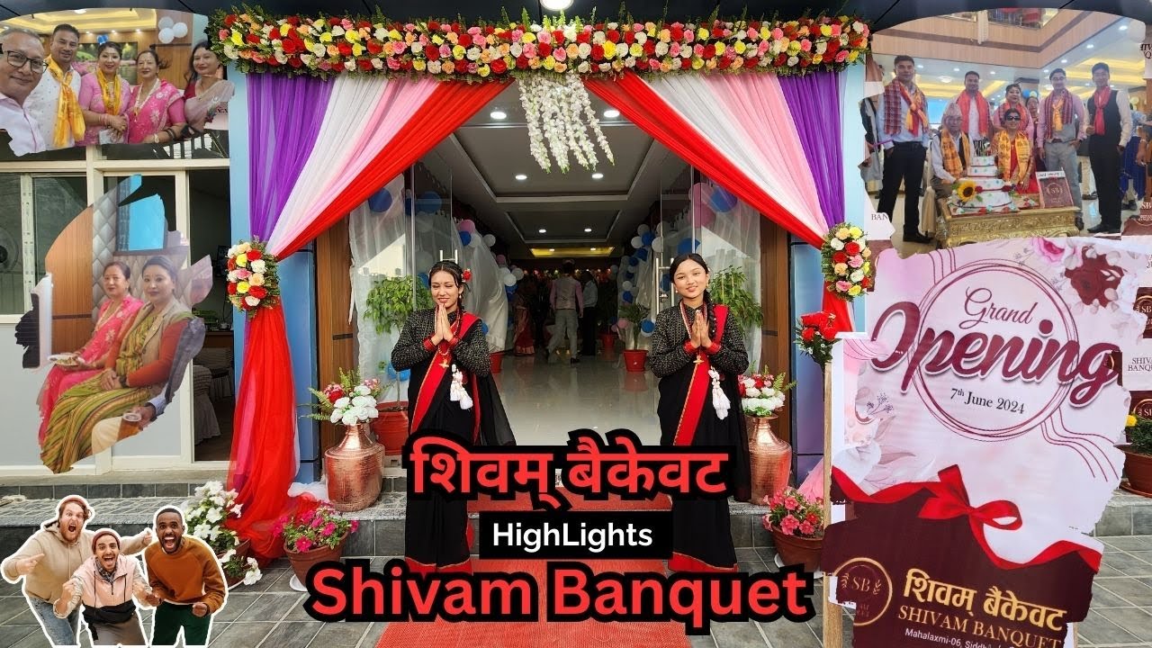 Shivam Banquet || Grand Opening || HighLights || Siddhipur || Mahalaxmi ...