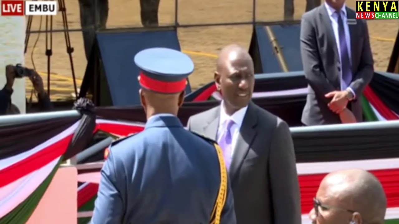 See what happened at Madaraka Day before Ruto boarded Ceremonial ...