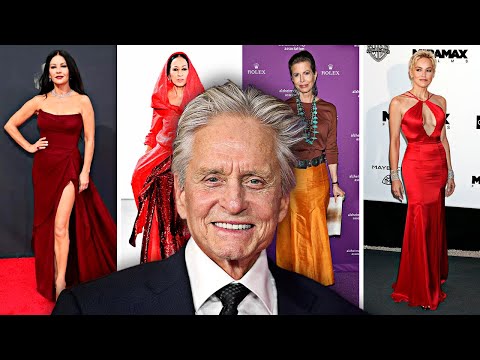 Michael Douglas - All Girlfriends (1970-Present)