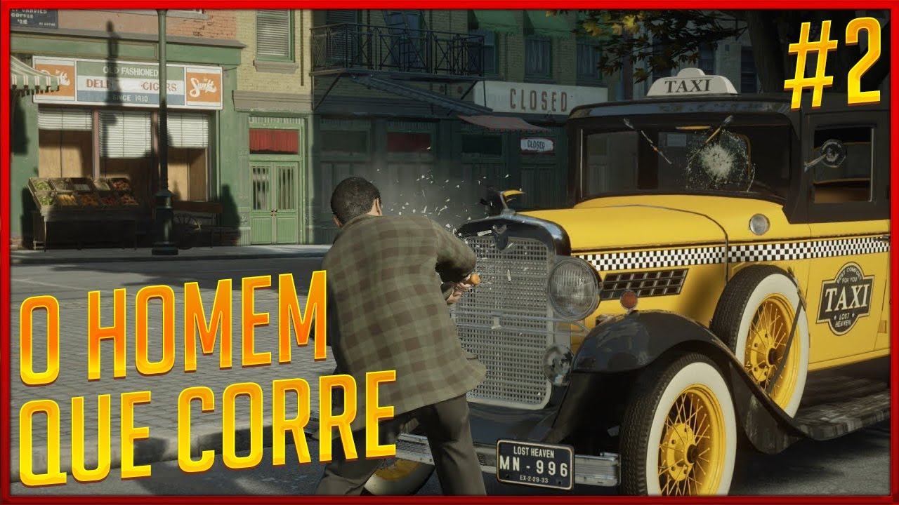 Homem Que Corre Máfia Definitive Edition Parte 2 Playstation®4