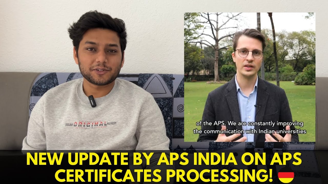 NEW UPDATE by APS INDIA on Processing of APS CERTIFICATES. Complete ...