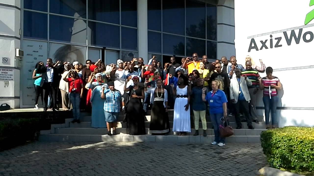AxizWorkgroup pays tribute to our Tata Madiba... Part4 - YouTube