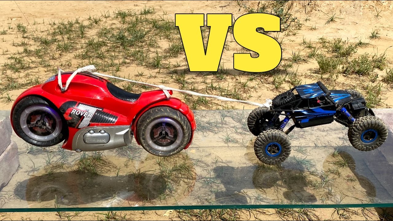 RC Bike vs RC Rock Crawler | Remote Control Car | Rock Crawler 4x4 ...
