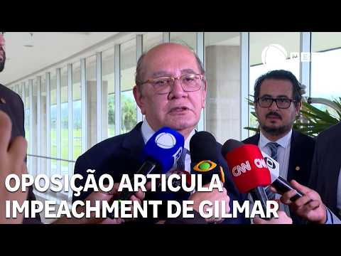 Oposição articula impeachment de Gilmar Mendes após ministro pedir para STF investigar Zema