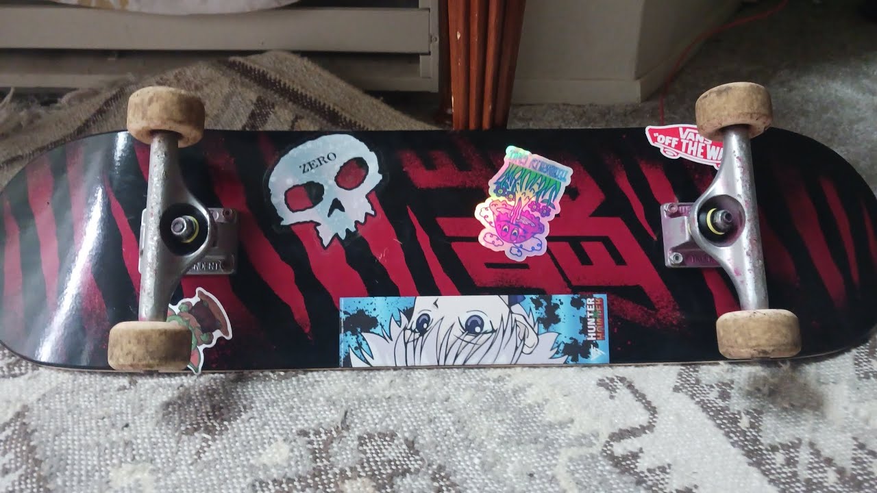 first skate board build#skateboarding - YouTube