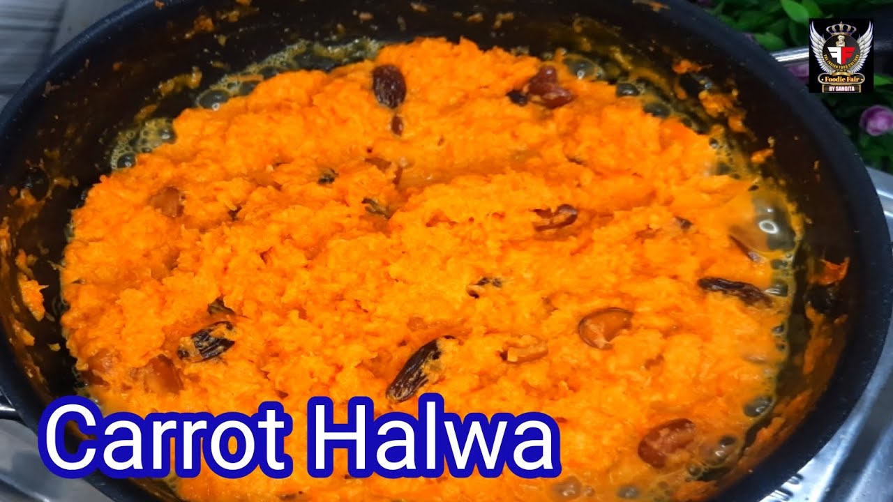 Carrot Halwa | Gajor ka halwa | How to make Carrot Halwa | Gajor er ...