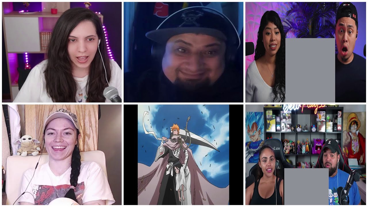 Ichigo Saves Rukia Bleach Reaction Mashup - YouTube