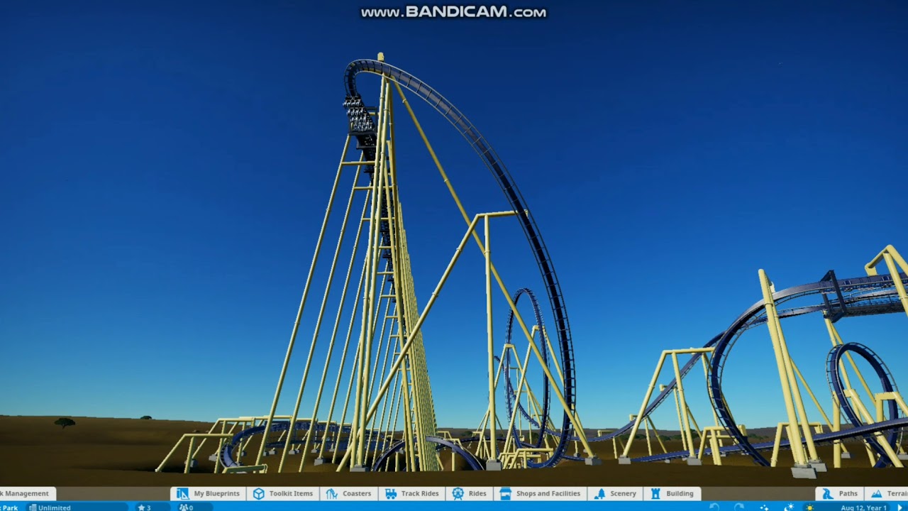 Planet Coaster- Montu Busch Gardens Tampa - YouTube
