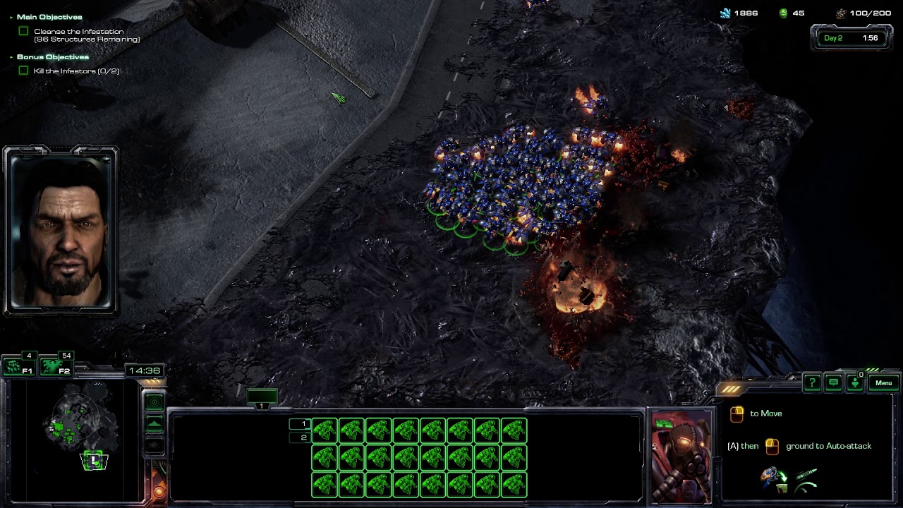 StarCraft II Outbreak Brutal Speed Run 23 Mins - YouTube