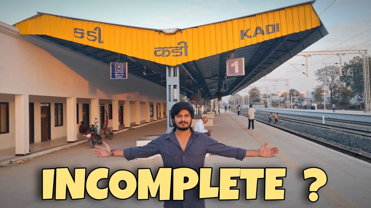 Kadi Railway Station New Update - YouTube