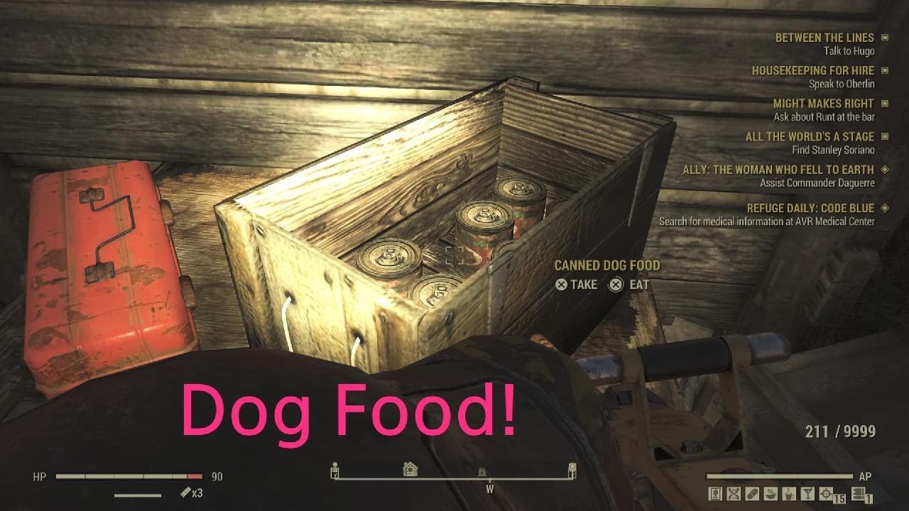 Fallout 76 Dog Food and Lots of it !!! - YouTube