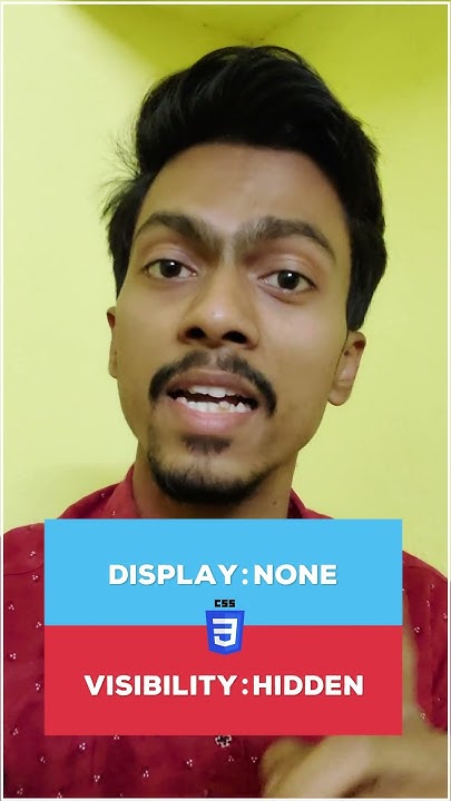 "Display: none" Vs "Visibility: hidden" in CSS | Full Stack Web ...