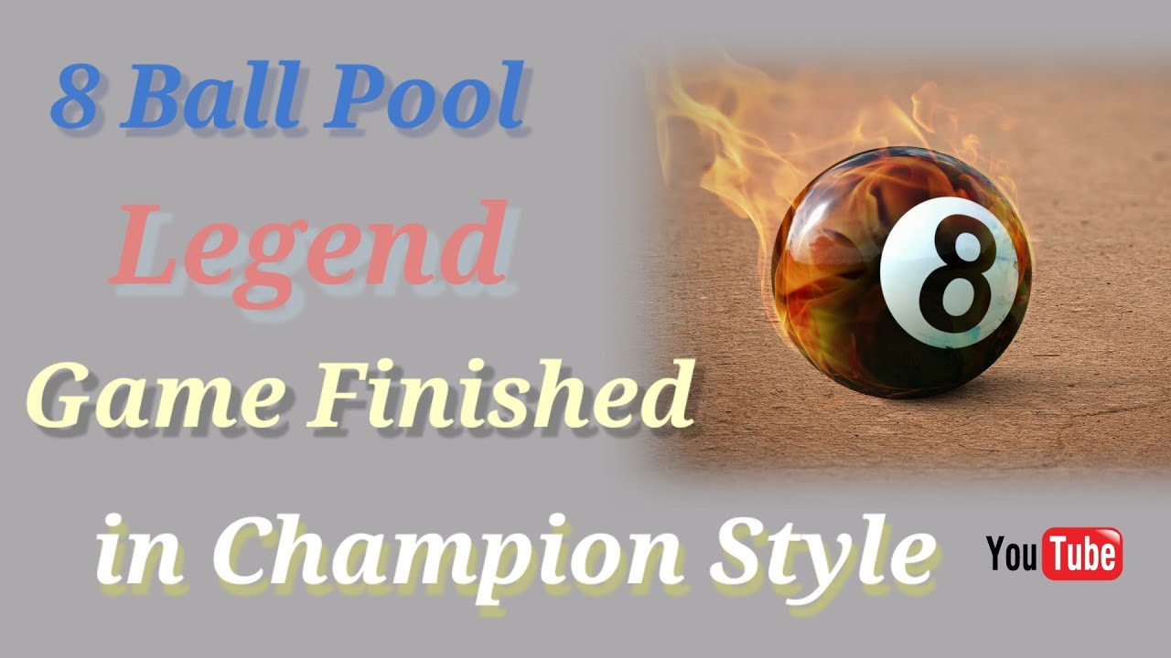 Master Of 8 Ball Pool, Champion - YouTube