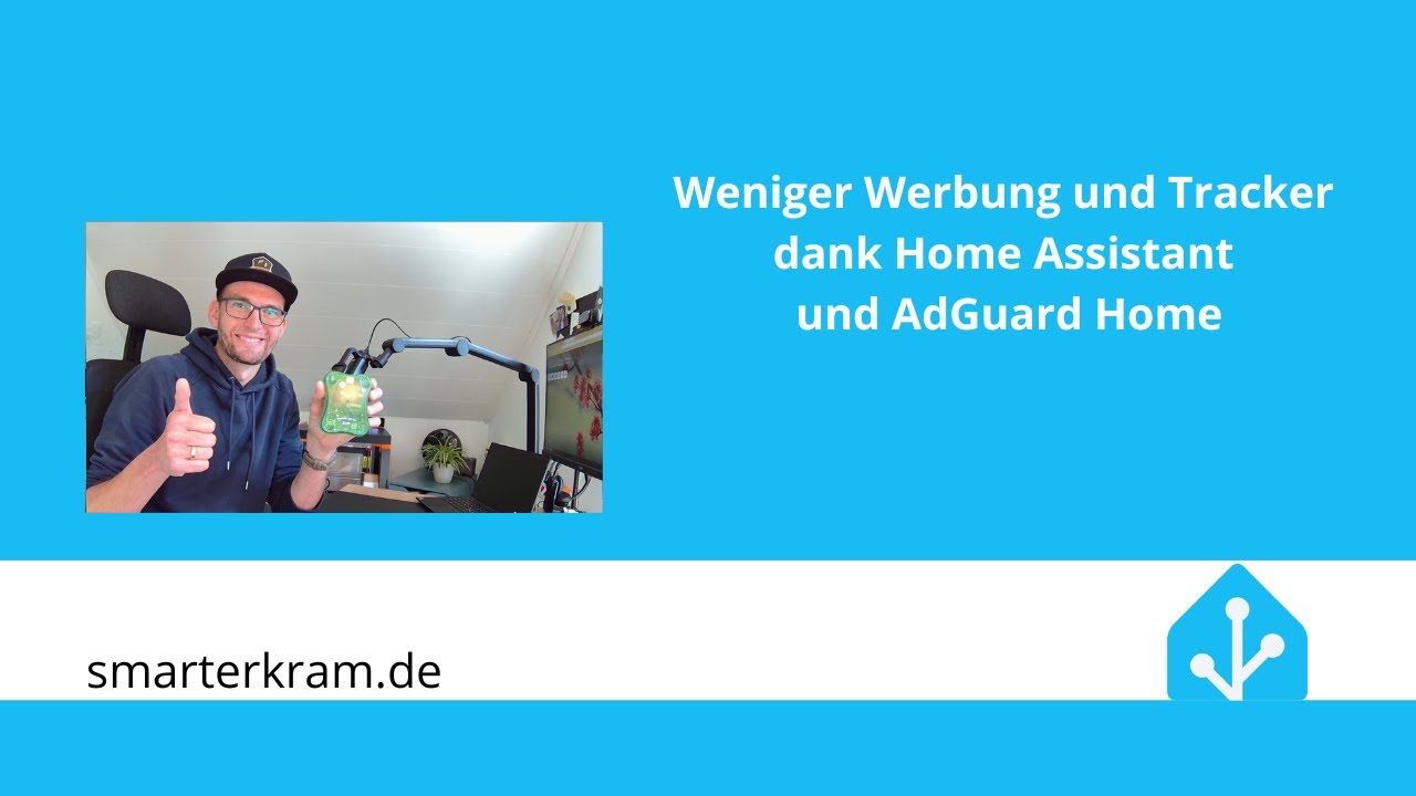 Endlich weniger Werbung dank AdGuard und Home Assistant - YouTube