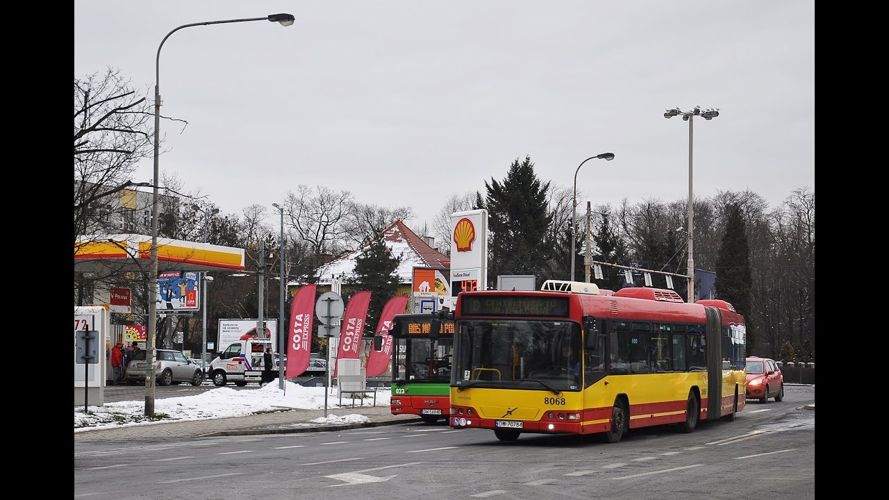 Volvo 7000A #8068 [*] @ MPK Wrocław, Kinder Niespodzianka trasa 1 ⚠ ...